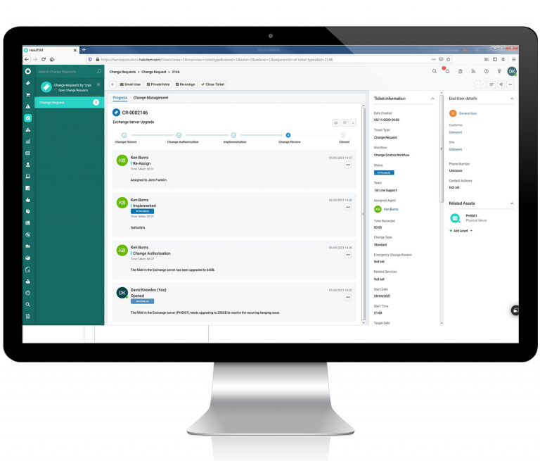 Change Management - iService Solutions