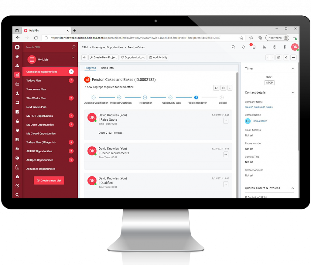 HaloPSA - iService Solutions