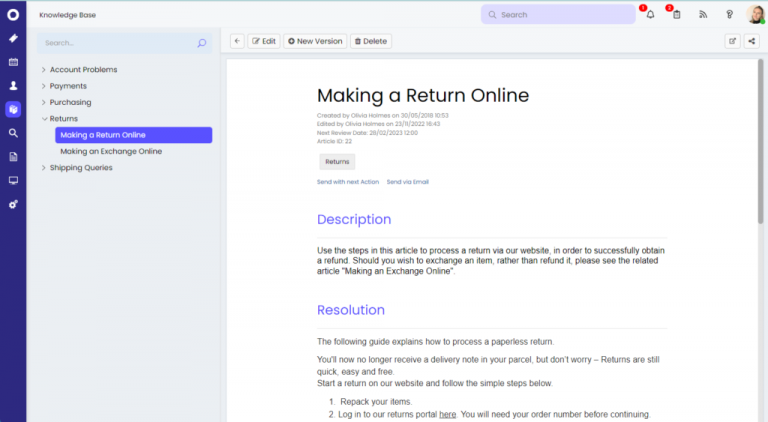 Halo CRM - iService Solutions